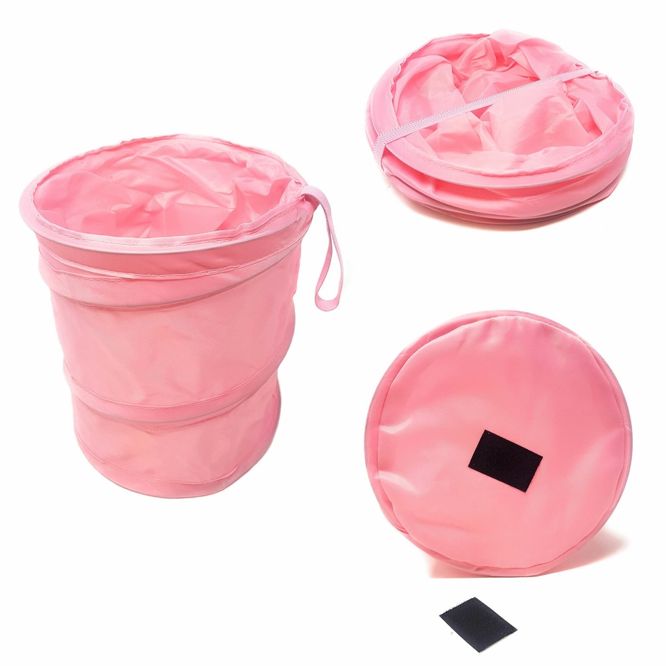 Car Bin Pop Up Black Storage Hanging Foldable Peg Basket Mini Rubbish ...