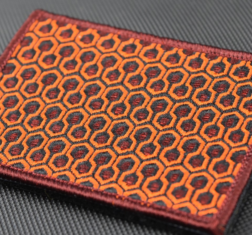 The Shining Overlook Hotel Carpet Embroidered Patch Redrum Stanley ...