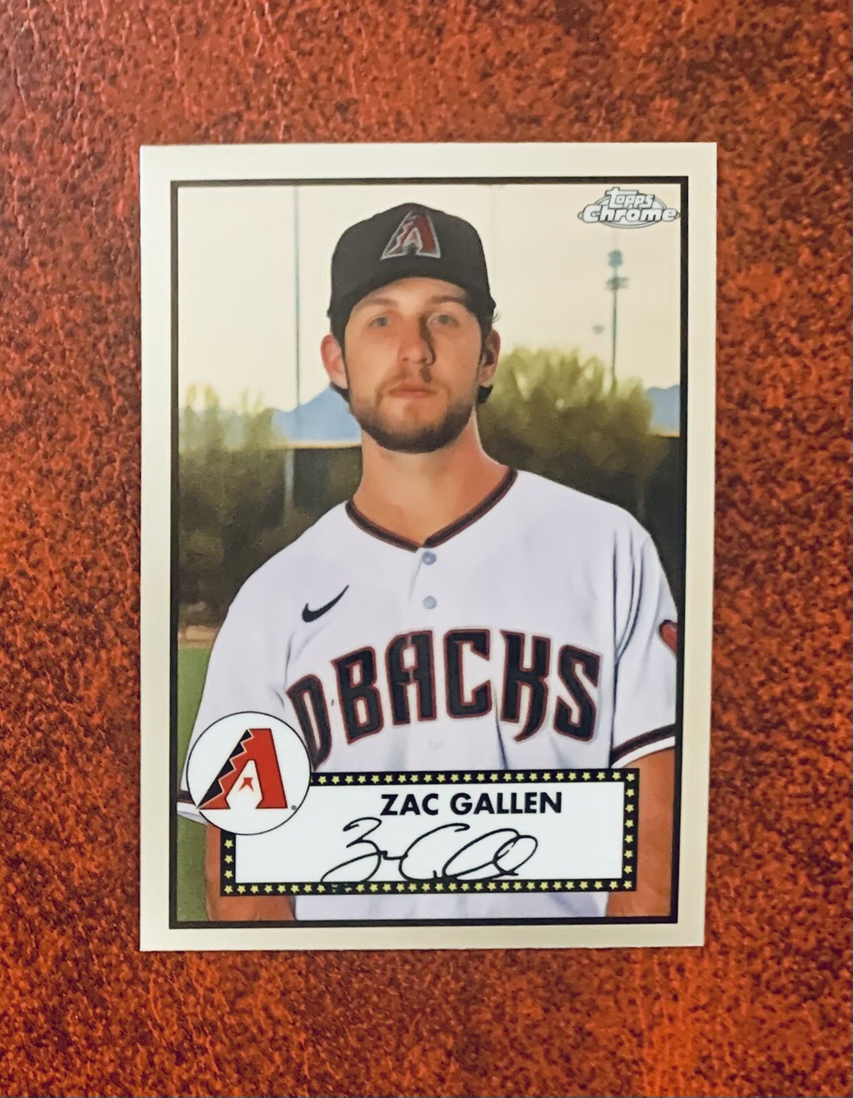 ZAC GALLEN 2021 Topps Chrome Platinum Anniversary #442 Arizona ...