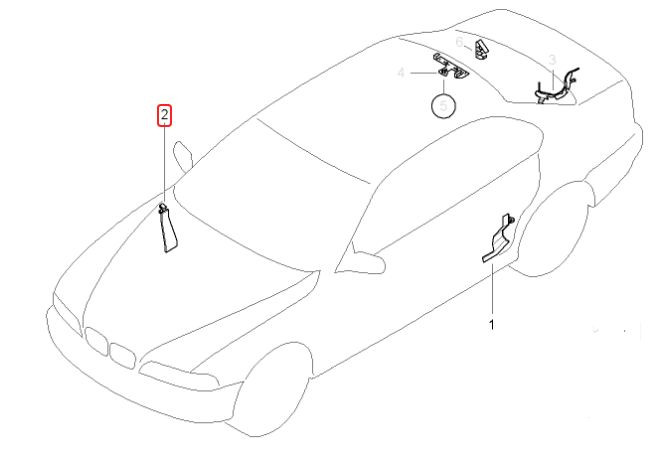 Used BMW E46 Cable Cover/holder 61138376446 | eBay