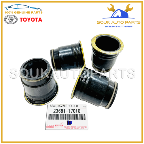 23681-17010 Genuine Toyota NOZZLE HOLDER SEAL (Set of 4 Pcs) 2368117010 ...