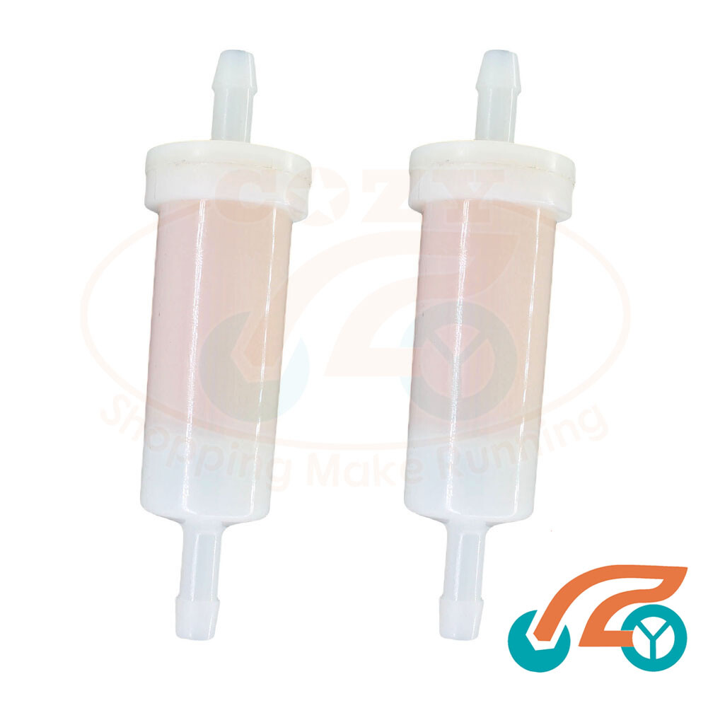 2 Fuel Filter 1/4" Replace Mercury 35-16494 35-816296 25hp-150hp ...