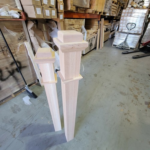 4075 / 4076 Red Oak Box Newel Post 3.5” X 3.5” X 45” | eBay