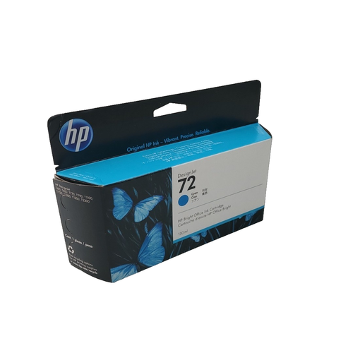 HP 72 C9371A Cyan DesignJet Original Ink Cartridge - 130ml Expires ...