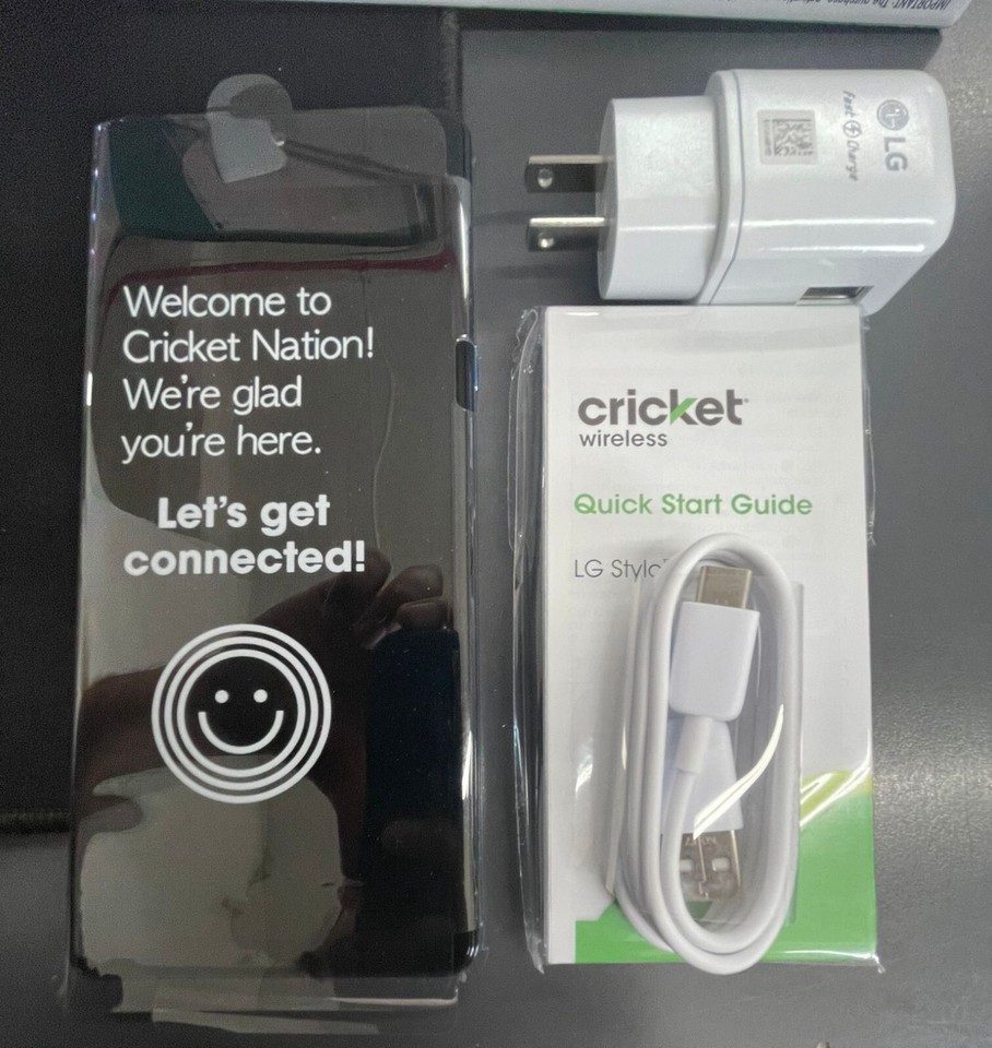 LG Stylo 6 LMQ730AM4 - 64GB - Blue (Cricket Wireless) (Single SIM ...