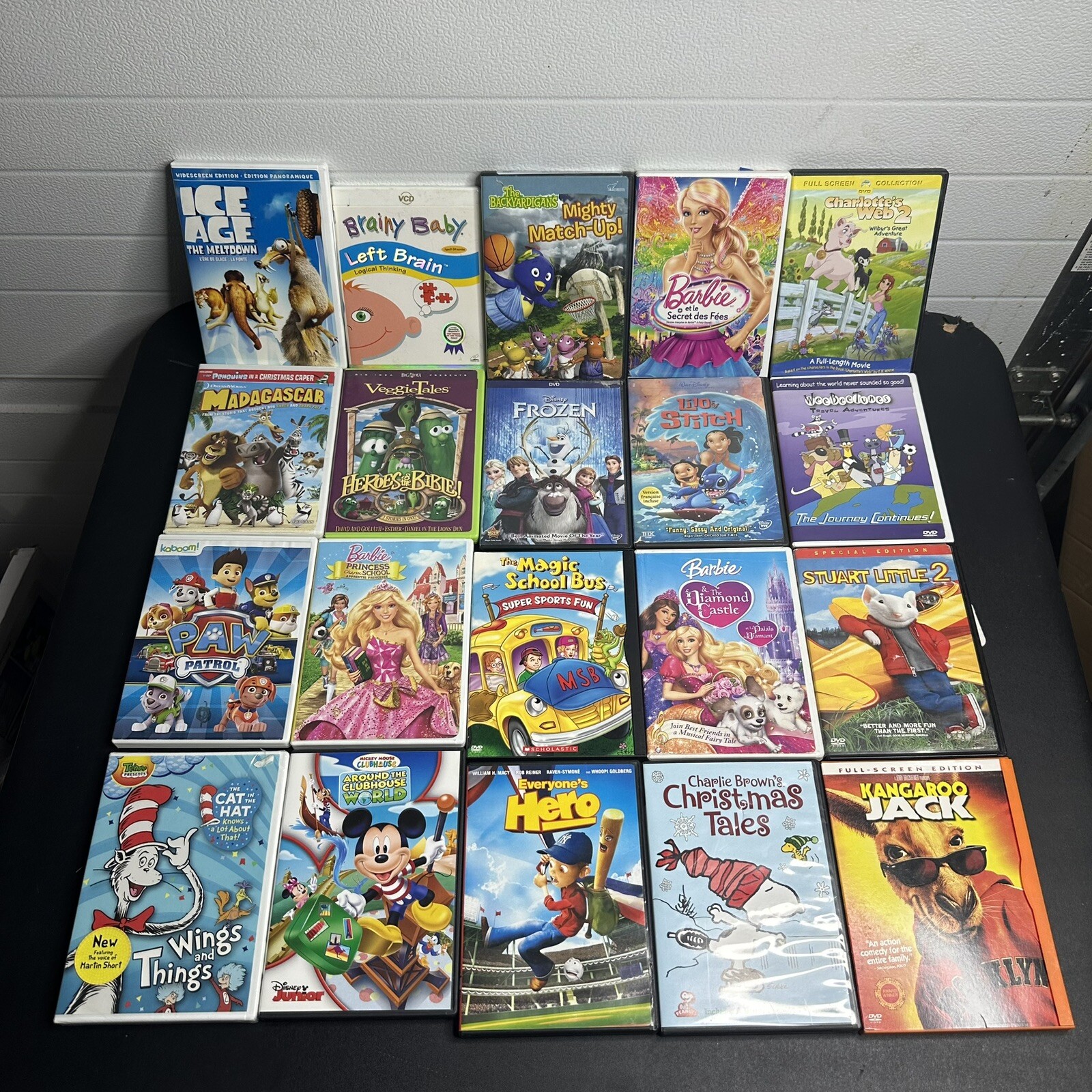 20x Children's DVD Bundle. Family, Kids, Job | Grelly USA