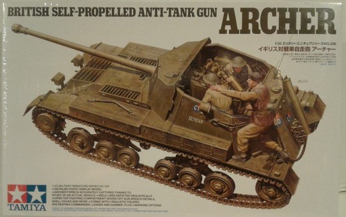 Tamiya 1/35 scale kit 35356, British Archer, Self-propelled anti-tank ...
