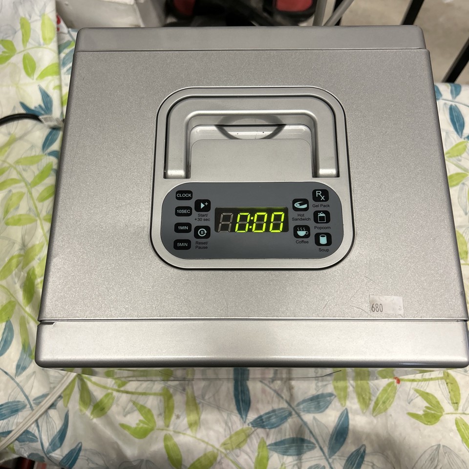 iWave Si Cube Microwave Iw600sil Portable Oven | eBay