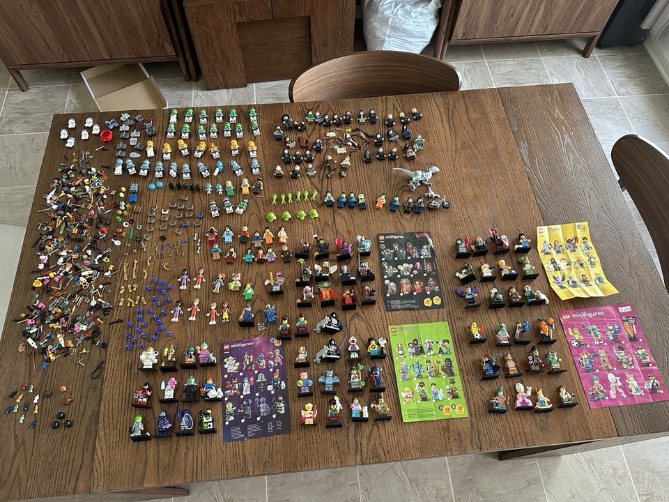 Lego Complete Bulk Lot with Instructions 38000+ pcs 270+ Minifigures 90 ...