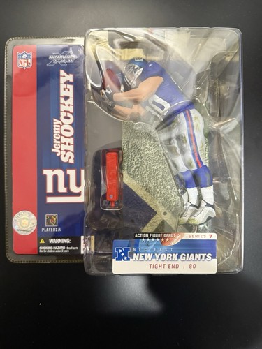 2003 JEREMY SHOCKEY "McFarlane's" Action Figure NFL Series 7 - New In ...