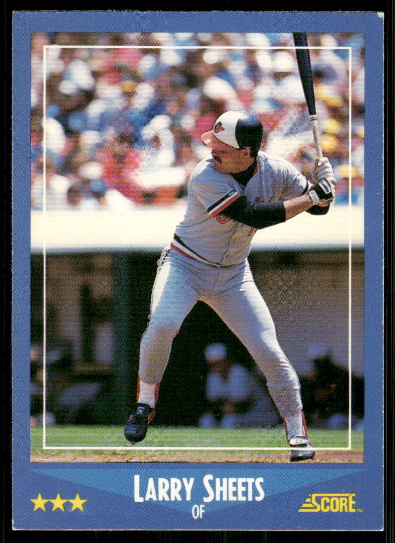 1988 Score #219 Larry Sheets | eBay