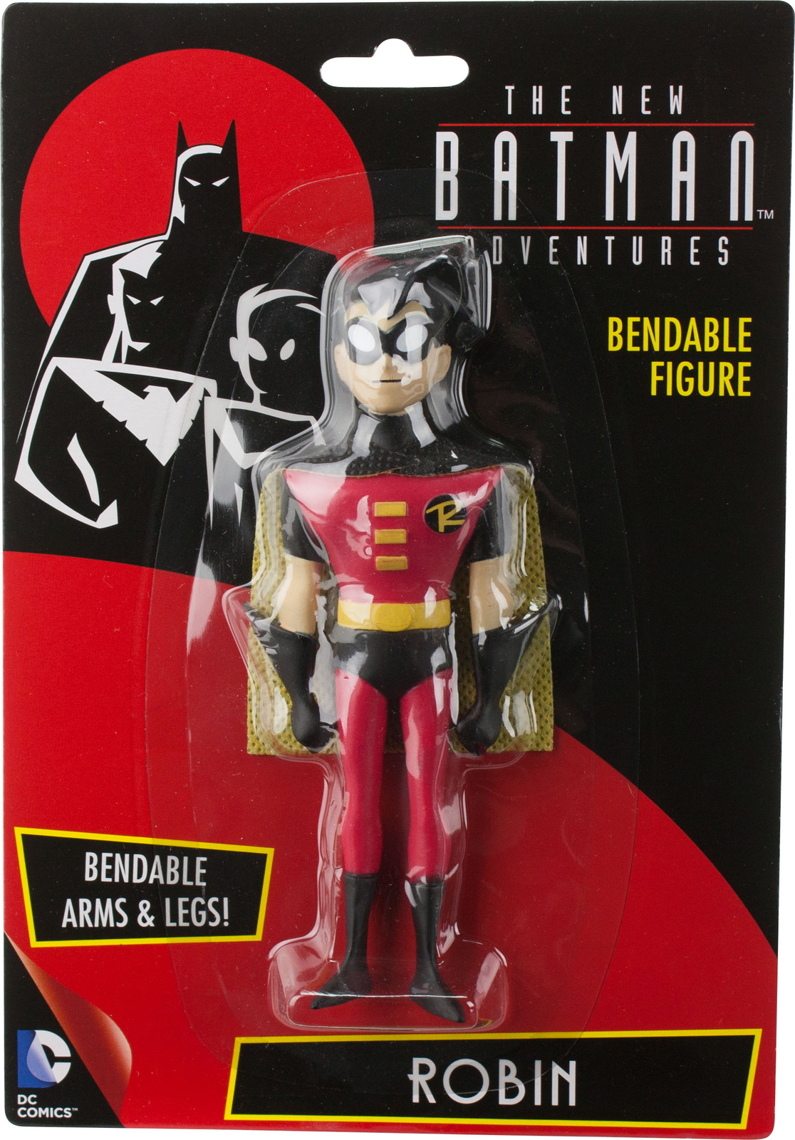 * ROBIN DC COMICS BATMAN THE NEW ADVENTURES 5 IN BENDABLE FIGURE BY NJ ...