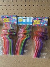Vintage Krazy Straw Reusable Twirly Straws Curvy 80’s 90s Colorful 22 ...