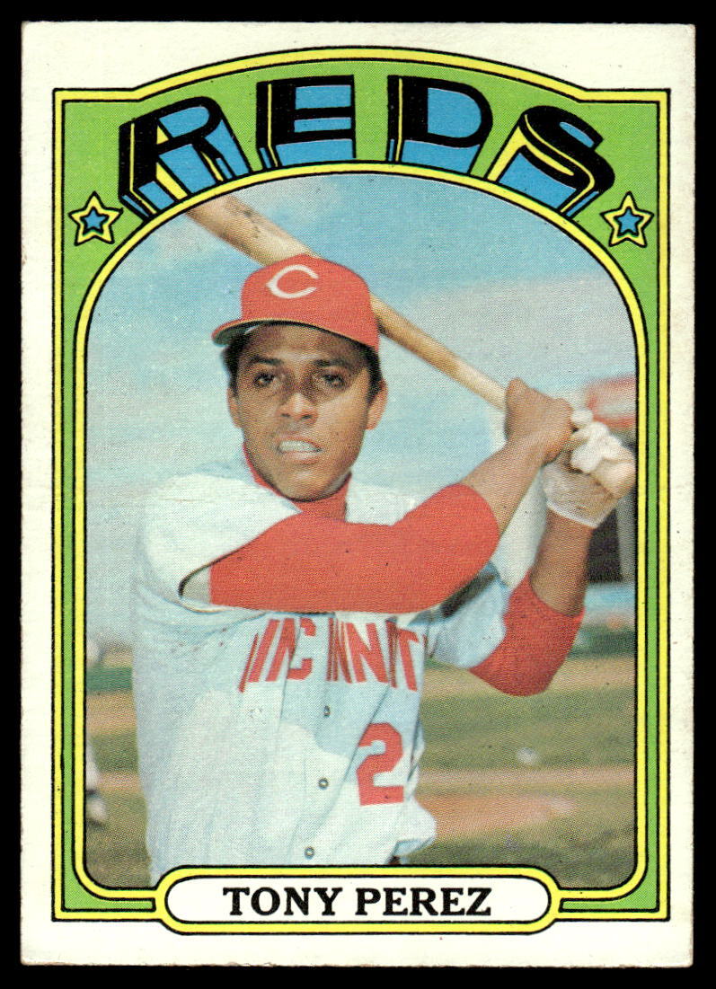 1972 Topps Tony Perez #80 Cincinnati Reds Baseball Card | eBay