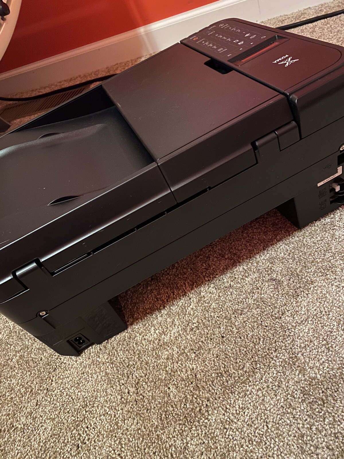 Canon PIXMA MX492 Black Wireless All-In-One Inkjet Printer READ ...