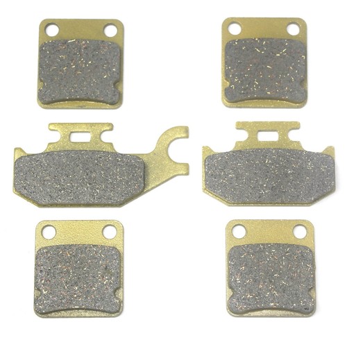 MC Front Rear Brake Pads For Yamaha YFM 400 450 Kodiak Grizzly ...