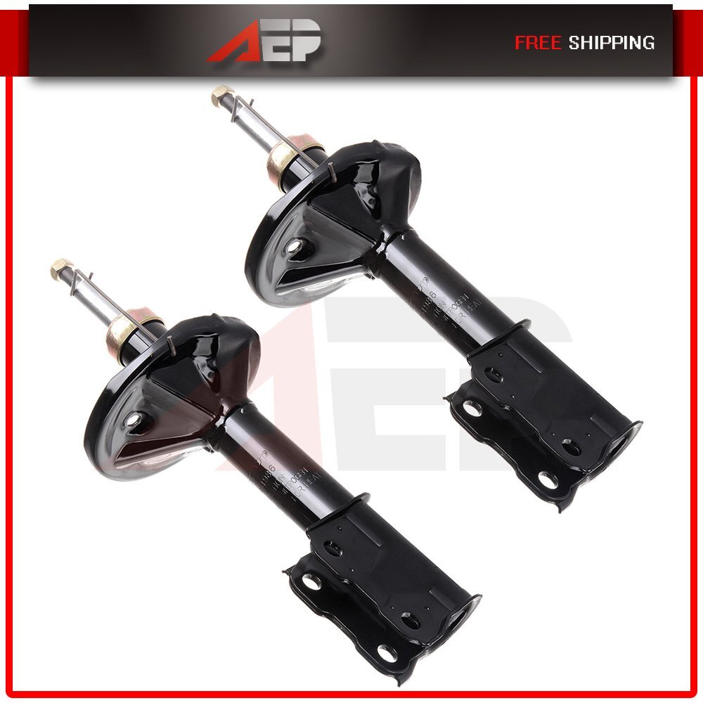 Pair of Front Left and Right Shocks Absorbers Fits Mitsubishi Lancer ...