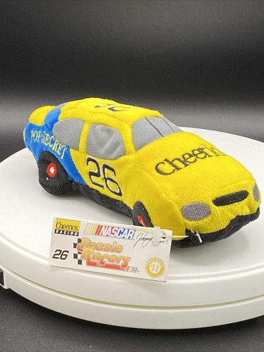 VTG NASCAR Beanie Racers Cheerios Johnny Benson #26 Plush Beanbag Car W ...