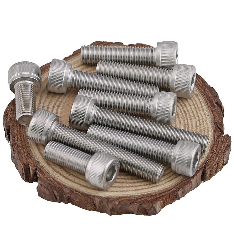 M5 - 0.5 Fine Thread 304 Stainless Steel Socket Head Caps Screws Metric ...