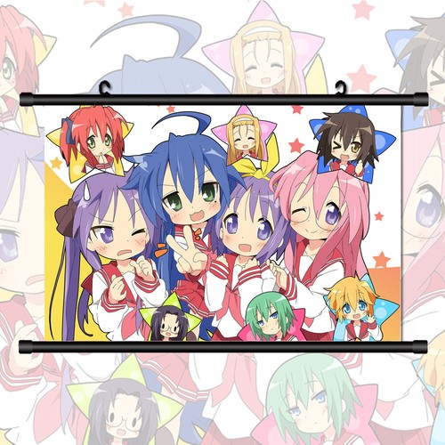 Lucky☆Star Izumi Konata Wall Art Poster Scroll Home Decoration | eBay