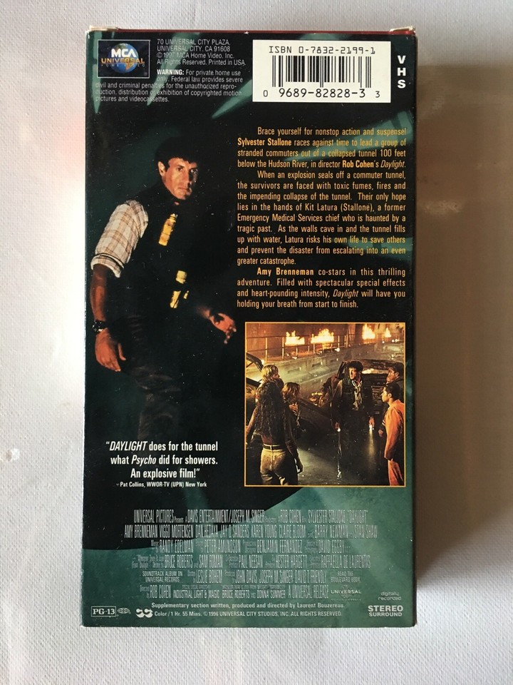 Daylight VHS Movie 1997 Vintage 96898282833 | eBay