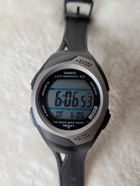 Casio PHYS 2575 STR-300 Quartz Digital Womens WR 50m Purple and Black ...