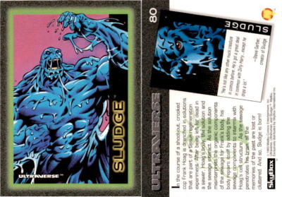 1993 Skybox, Ultraverse, #80 Sludge | eBay