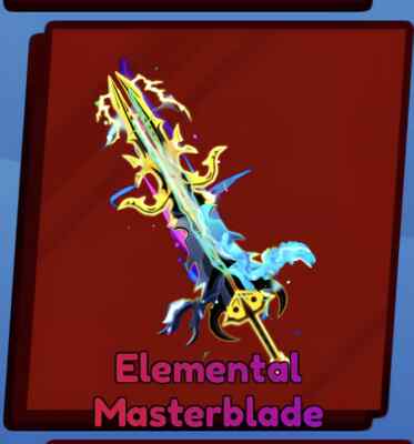 Elemental Masterblade (Blade Ball) | eBay