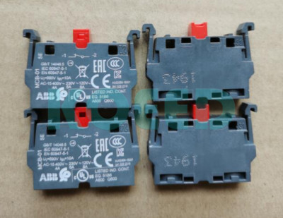 1PCS NEW ABB button attachment normally closed contact MCB-01 | eBay