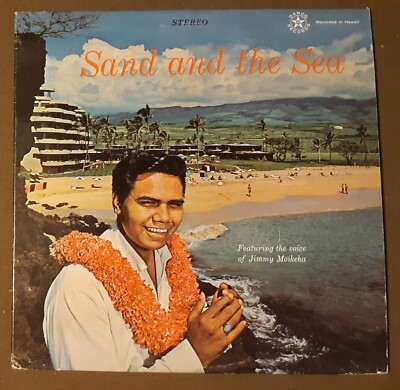 SIGNED Jimmy Moikeha Sand and The Sea Hawaiian Record Danco 33rpm LP ...