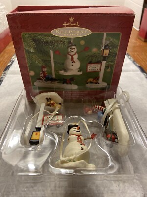 2001 Hallmark Keepsake Thomas Kincade Ornament "VICTORIAN CHRISTMAS MEMORIES" | eBay