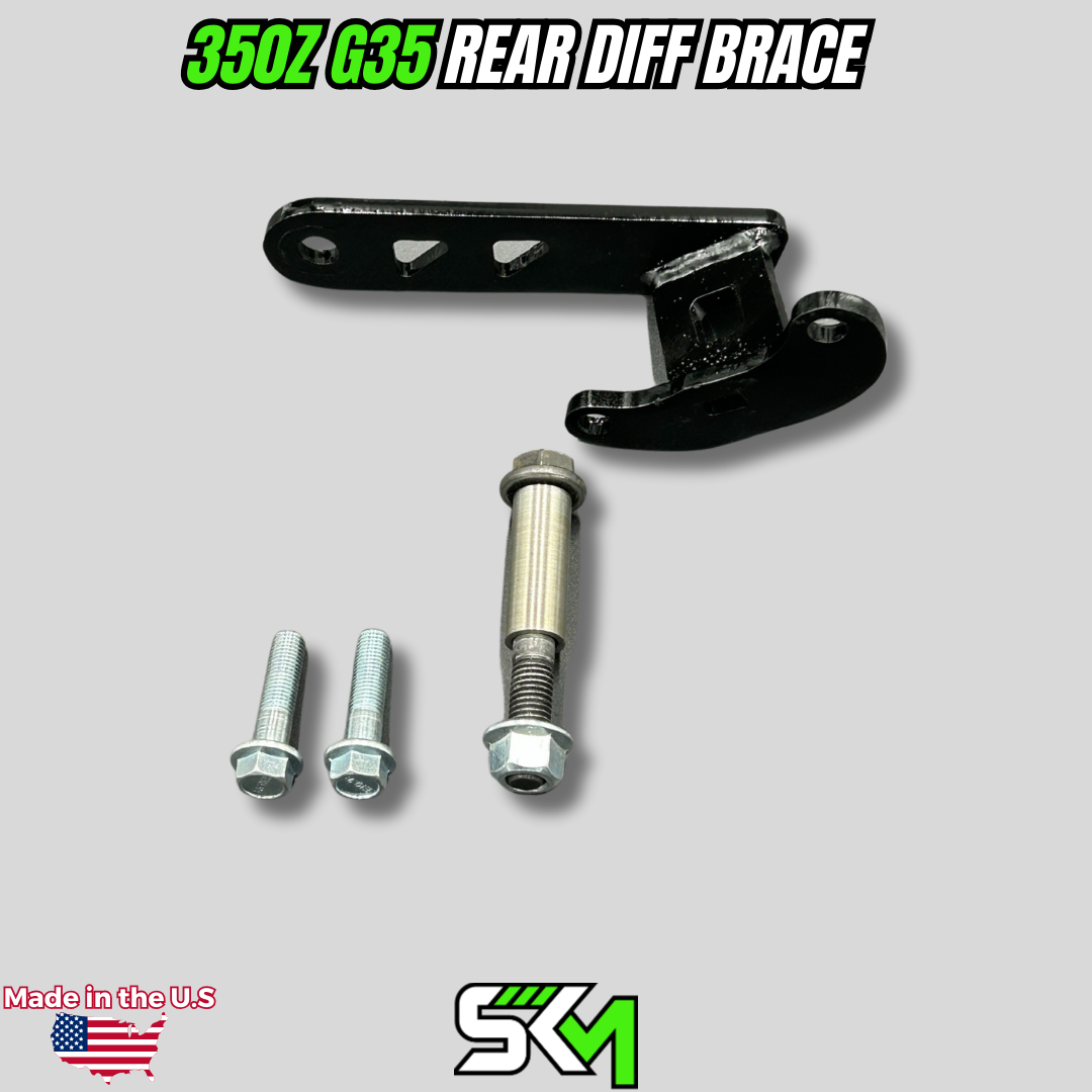 SKM 350z G35 Diff Brace Support Bracket | eBay