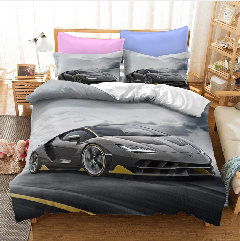 F1 Formula Racing Car Quilt/Duvet/Doona Cover Pillowcase Bedding Set | eBay