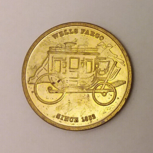 Wells Fargo Anchorage Museum Alaska Parking Token 25mm | eBay