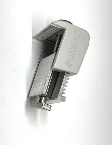 Lot of 4 UniRac Solar Mount End Clamps AF 38-52mm Mill Finish 302050M ...