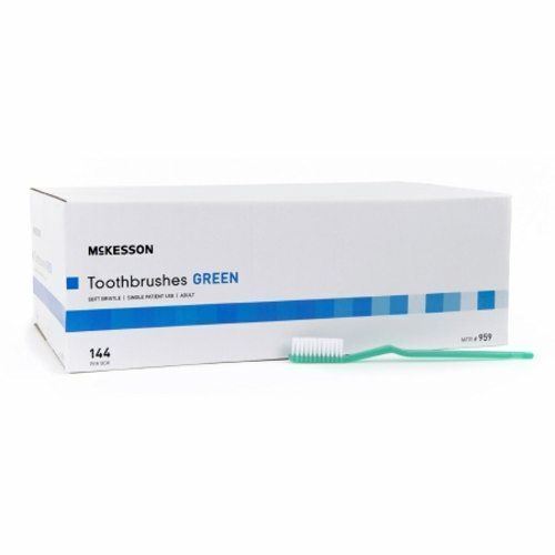 Toothbrush McKesson Green Adult Soft Count of 1440 By McKesson | eBay