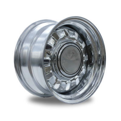 FORD 12 SLOT WHEELS 2 X 15X7 2 X 15X8 IN CHROME INC CAPS | eBay Australia