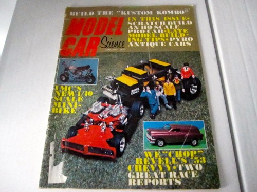 VINTAGE MODEL CAR SCIENCE MAGAZINE JANUARY 1970 | eBay