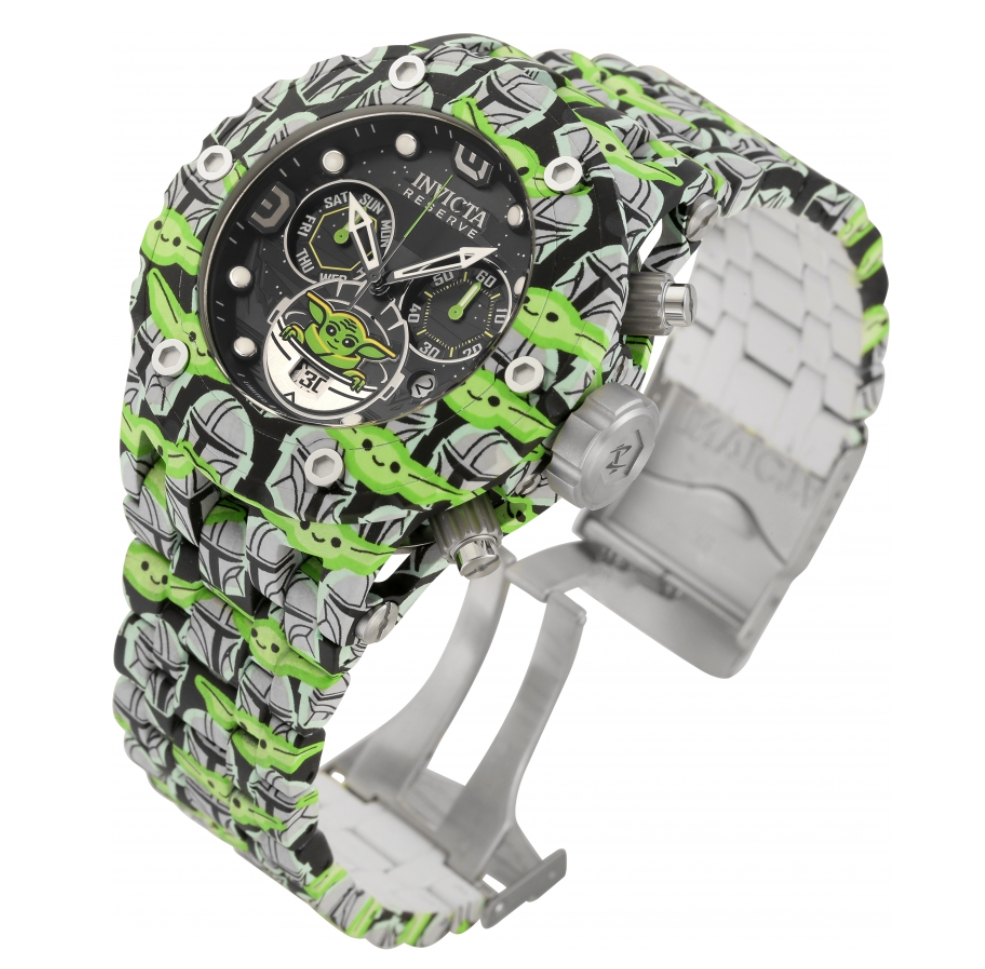 Invicta Star Wars The Child Men's Mandalorian Limited Ed Hydroplated ...