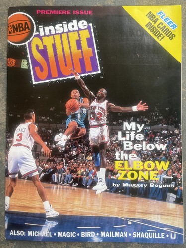 NBA Inside Stuff Magazine #1 Issue With Cards Jordan 1992 | eBay