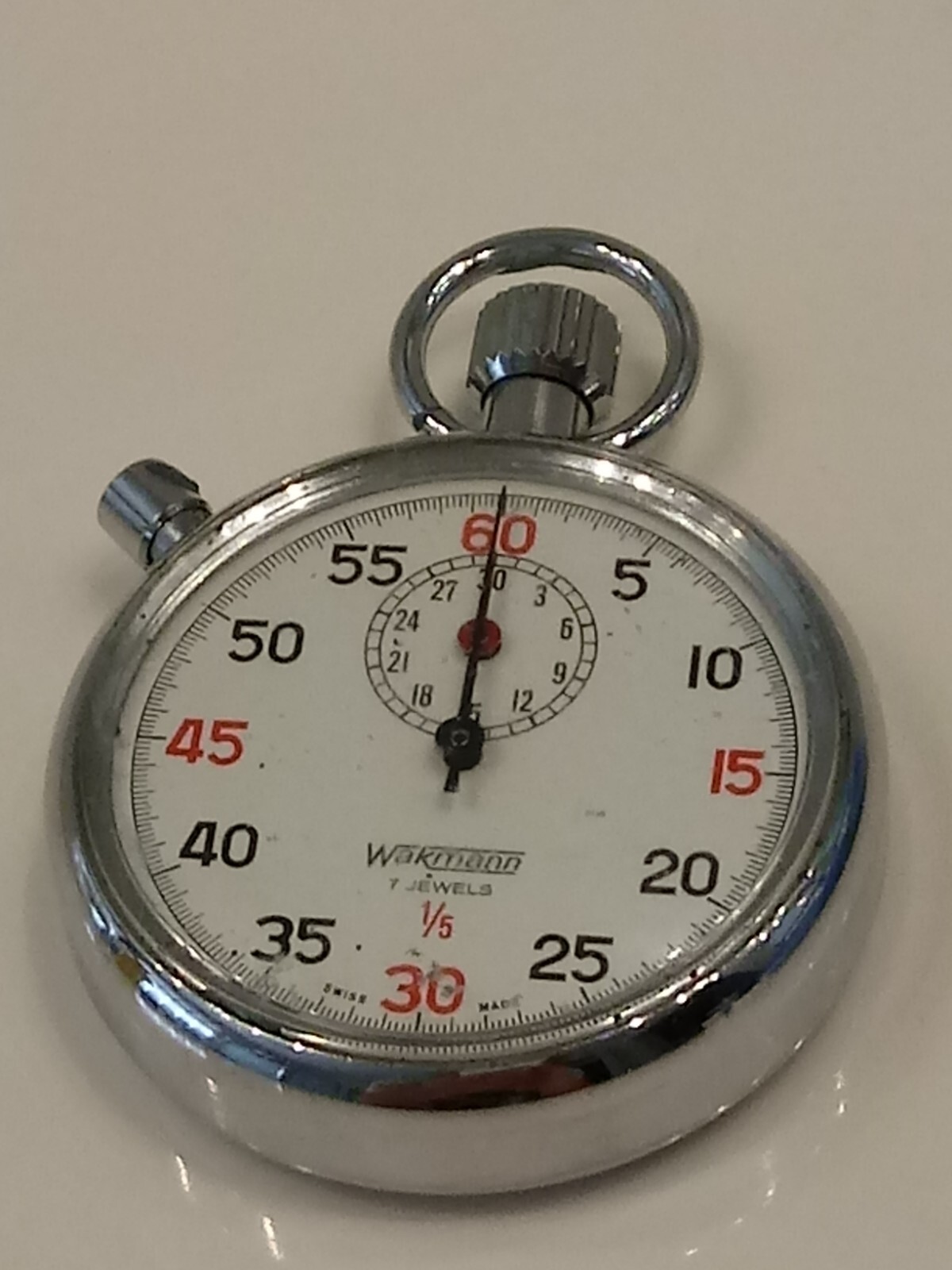 Vintage Wakmann 7 Jewels Stop Watch | eBay