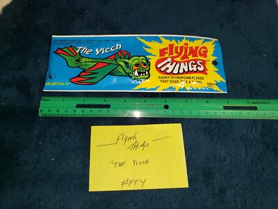 FLYING THINGS 1995 PLAYING MANTIS "THE YICCH" #FT4 | eBay