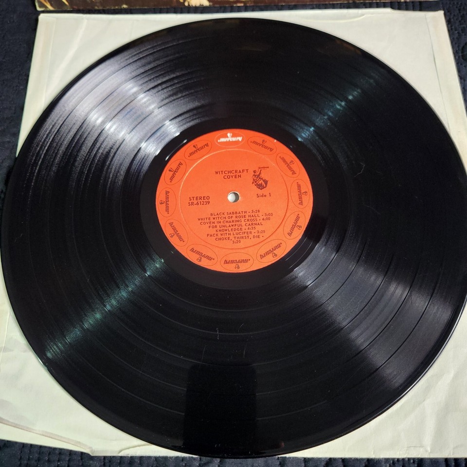 COVEN Witchcraft Destroys Minds & Reaps Souls LP Vinyl Record Mercury ...