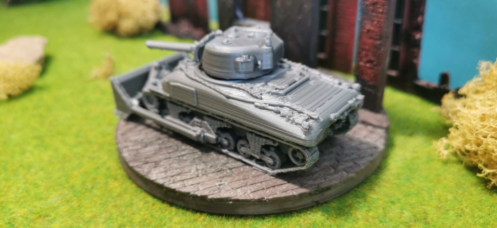 M4A1 Sherman "DOZER" Bulldozer WW2 USA Alliierte US Panzer Bausatz 1/87 ...