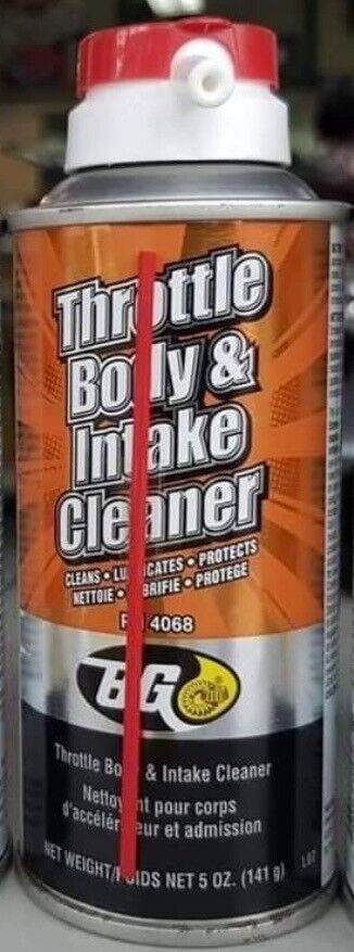 BG Throttle & Body Intake Cleaner 5oz 2 Cans PN 4058 | eBay
