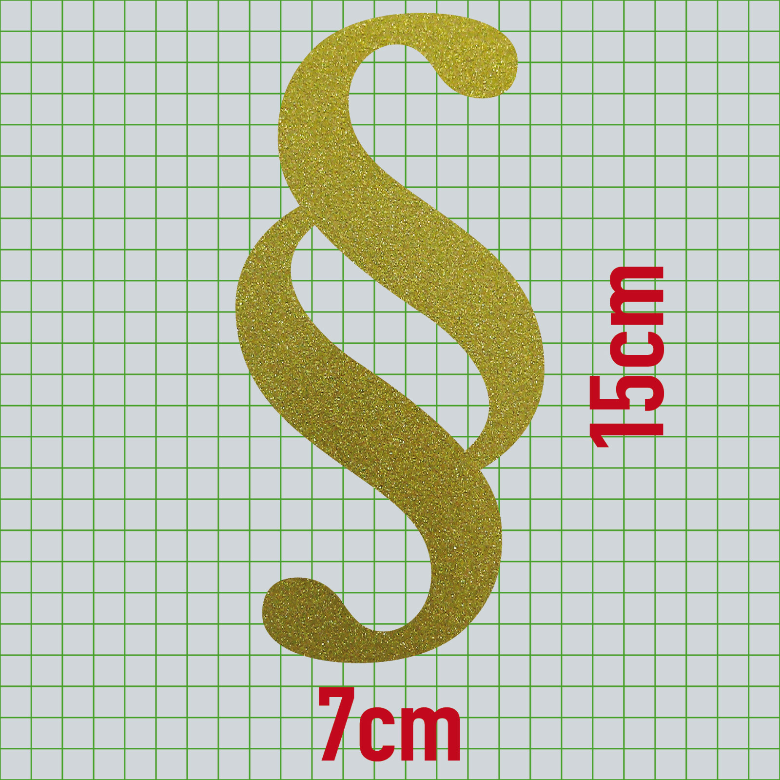 § Paragraph gold 15cm Zeichen Symbol Gesetz Anwalt Kanzlei Aufkleber ...