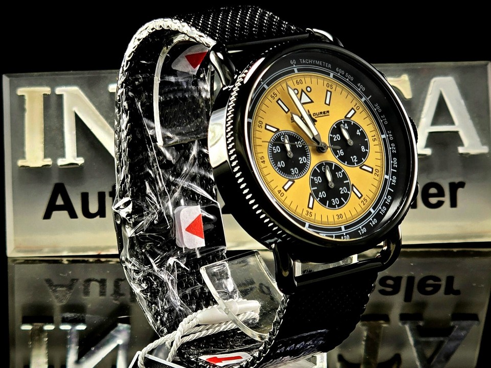 Invicta CHASE DURER CDW-0155 FLIGHT COMMANDER JAPNESE CHRONO SAPPHIRE ...