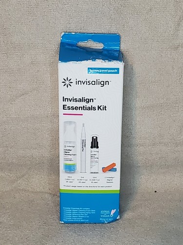 Invisalign Essentials Kit Cleaning Foam Spray Whitening Pen Aligner 02/ ...