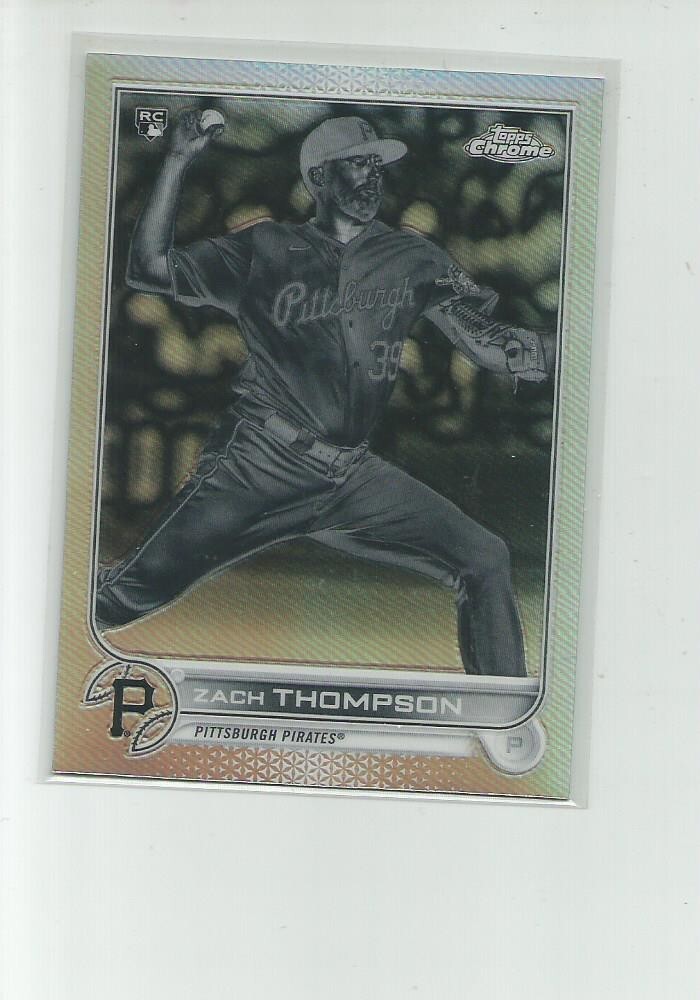 2022 Topps Chrome Negative Refractors #30 Zach Thompson | eBay