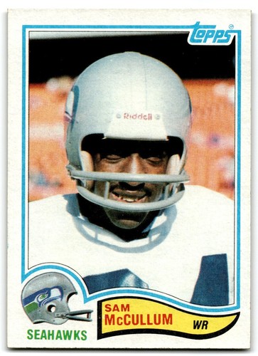 1982 Topps Sam McCullum Seattle Seahawks #251 | eBay